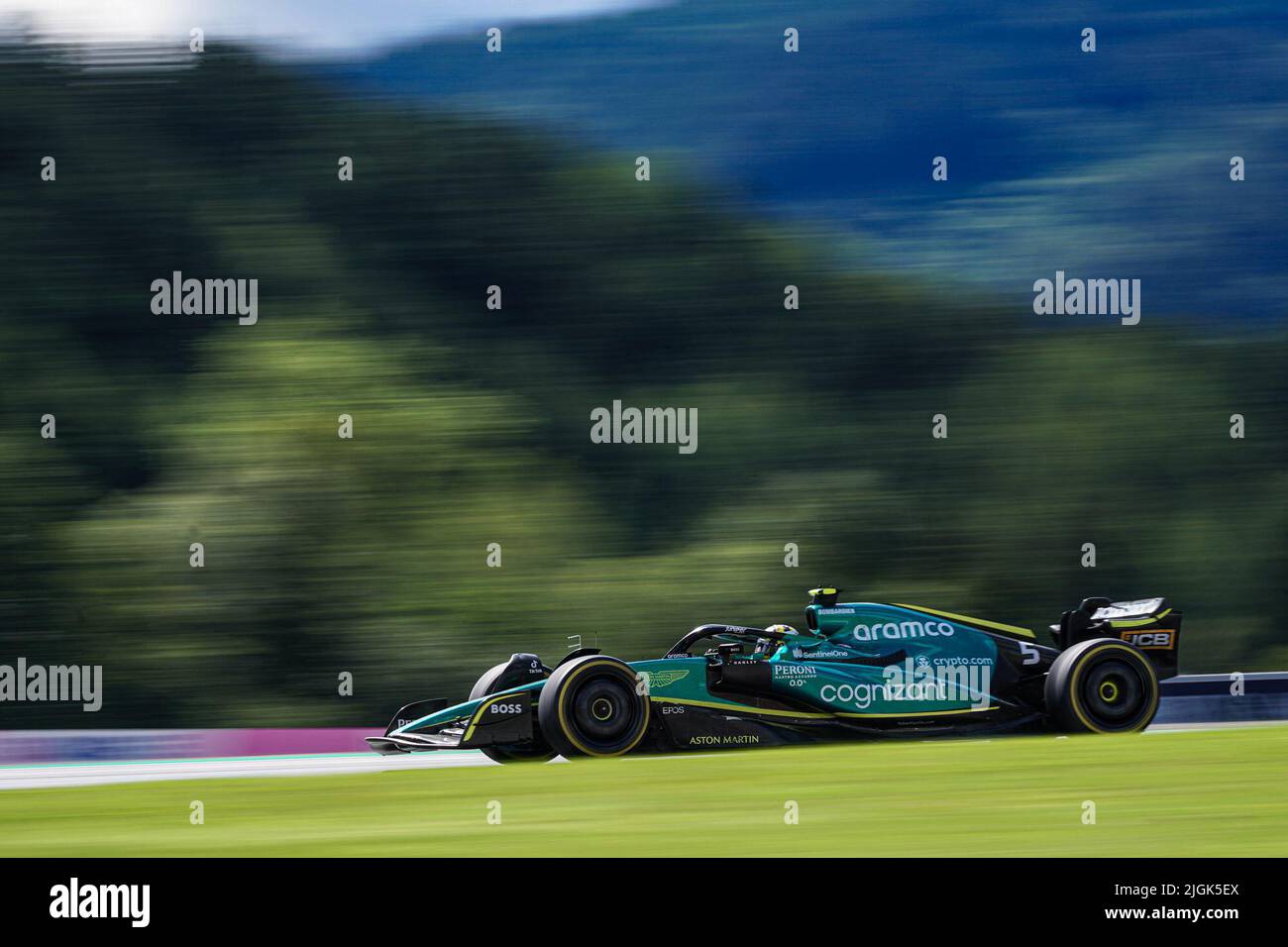 Spielberg, Austria. 10th July, 2022. Sebastian Vettel (GER) Aston ...