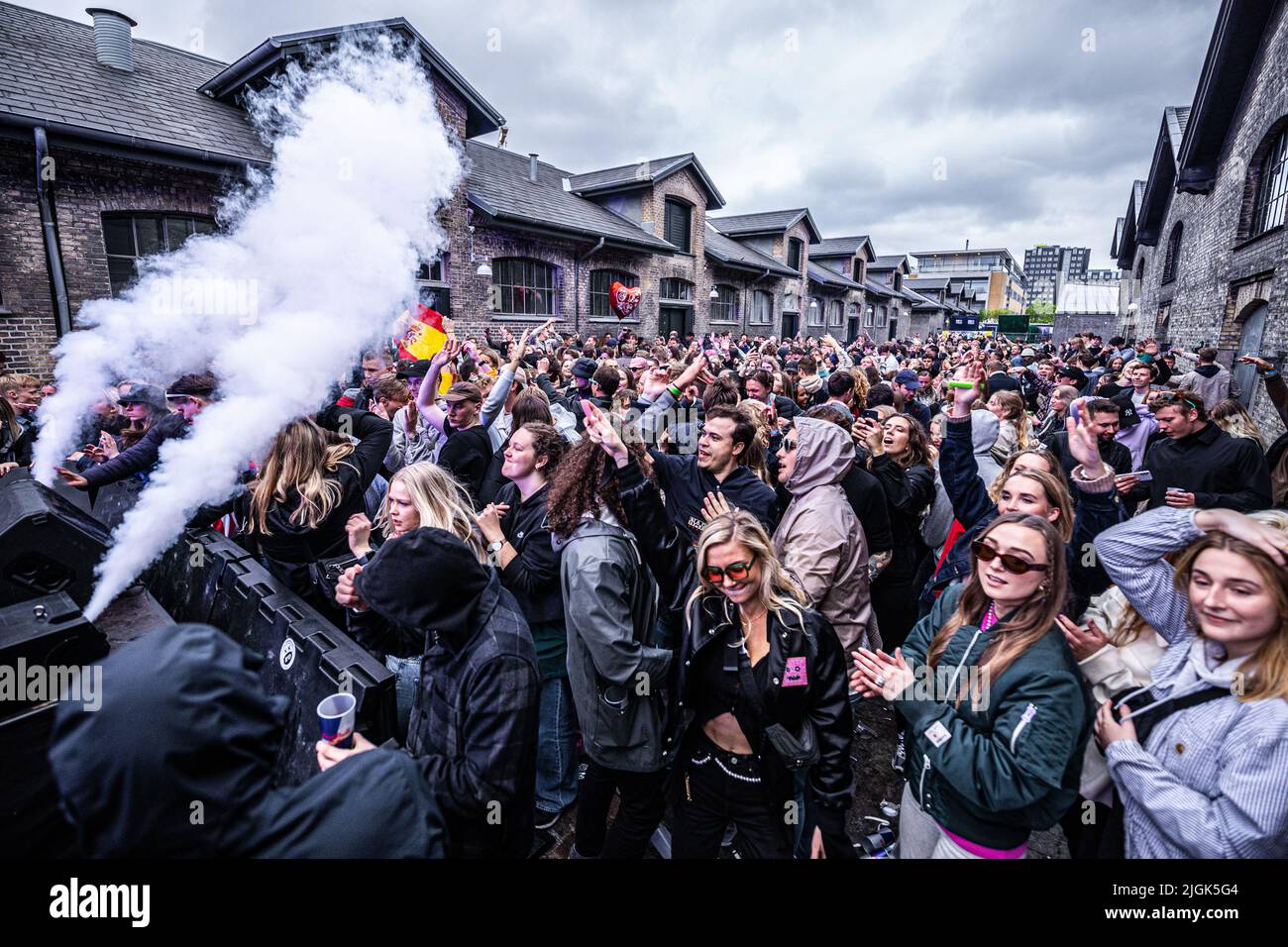 Copenhagen, Denmark. 02nd, June 2022. Party people everywhere you look ...
