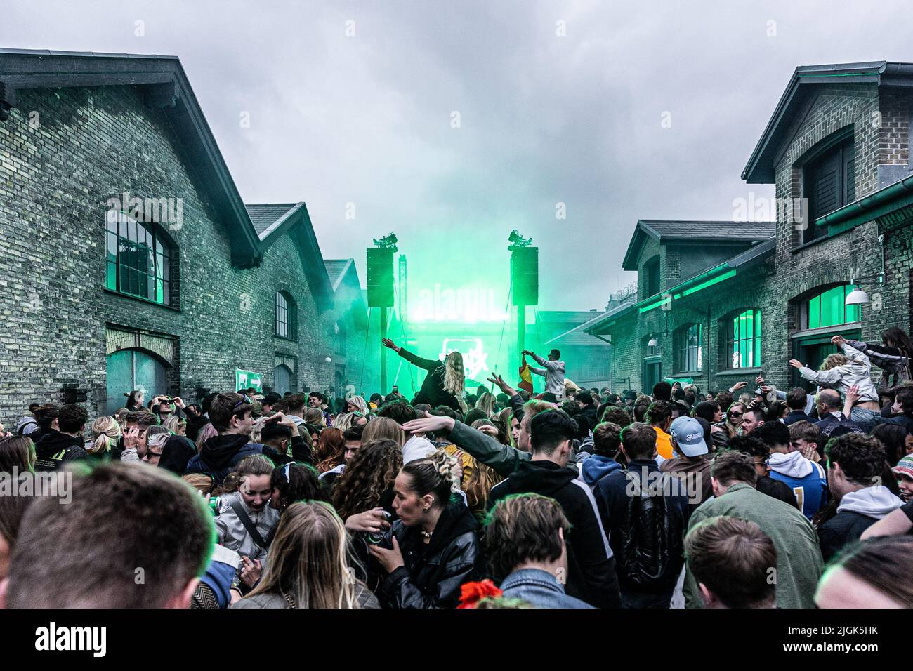 Copenhagen, Denmark. 02nd, June 2022. Party people everywhere you look ...