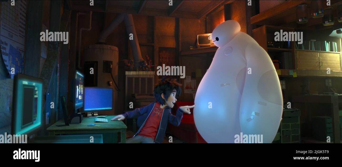 HIRO HAMADA, BAYMAX, BIG HERO 6, 2014 Stock Photo - Alamy