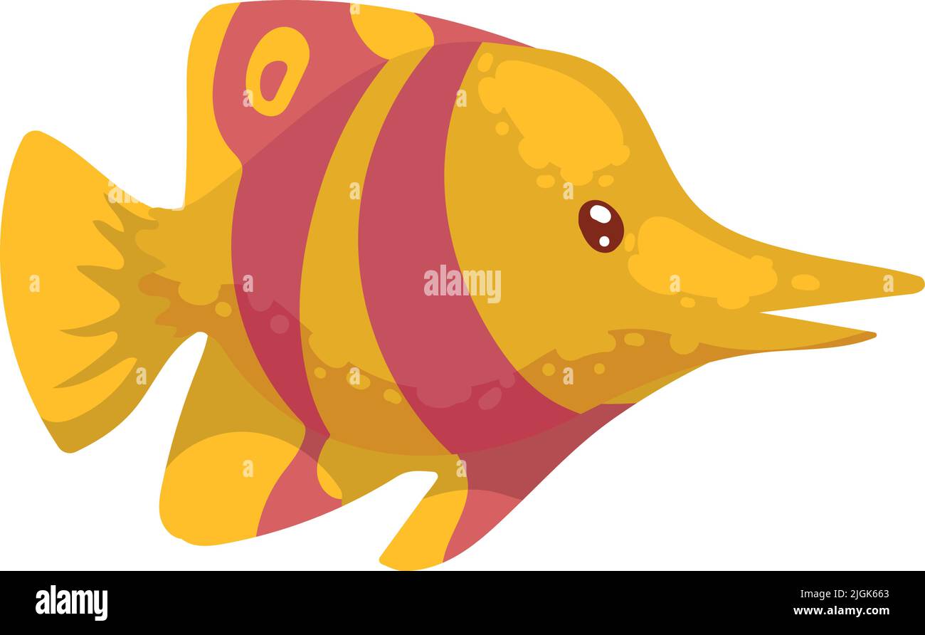 butterfly fish sealife animal Stock Vector Image & Art - Alamy