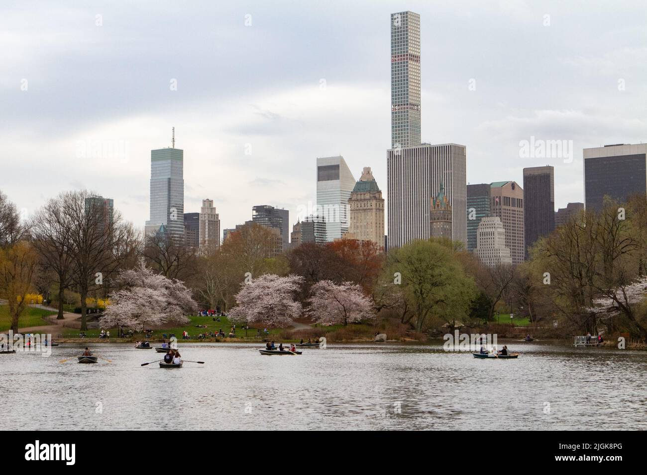 New york central park spring aerial hi-res stock photography and images ...