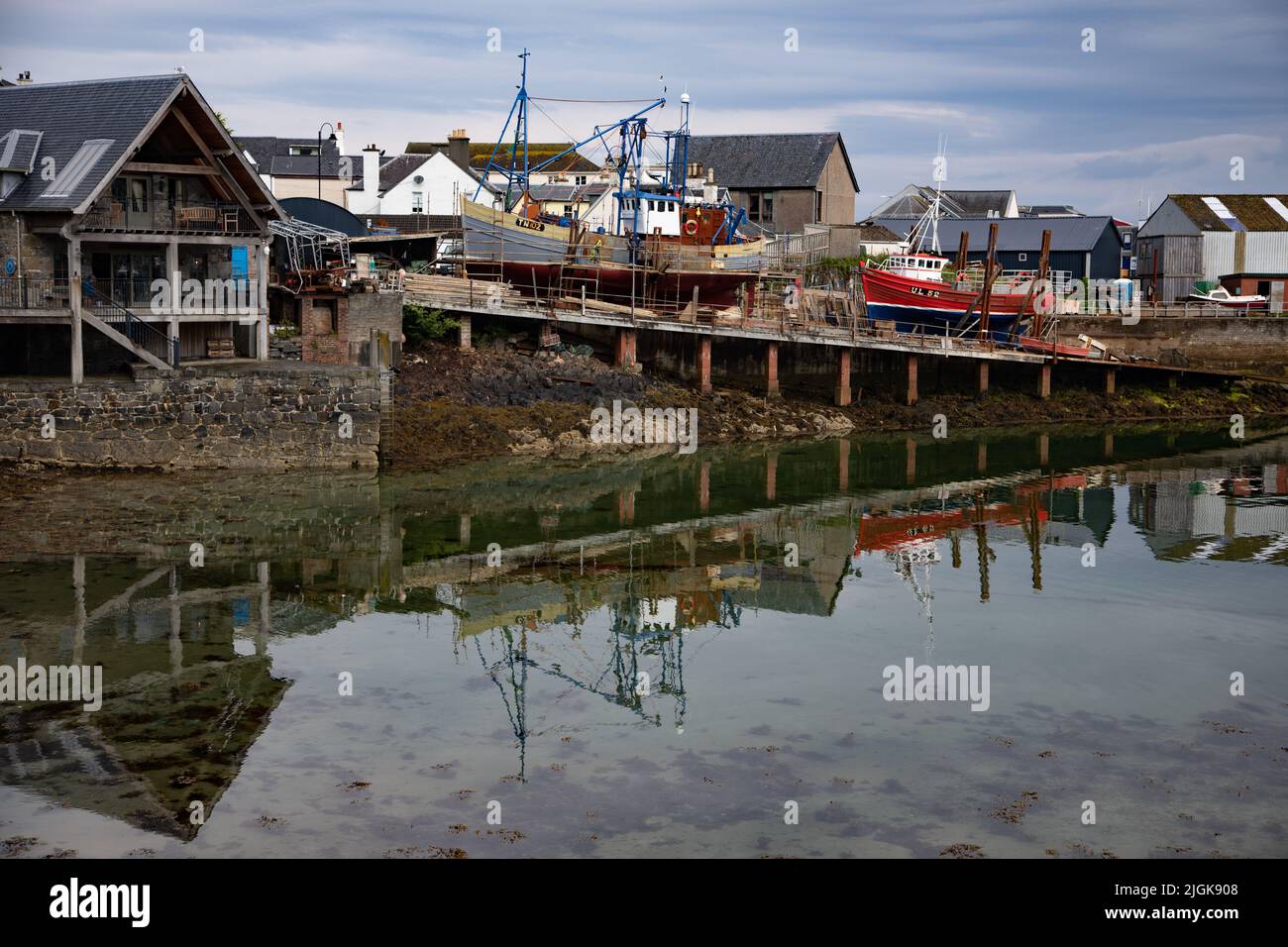 Boatyard, Mallaig, Scotland Stock Photo - Alamy