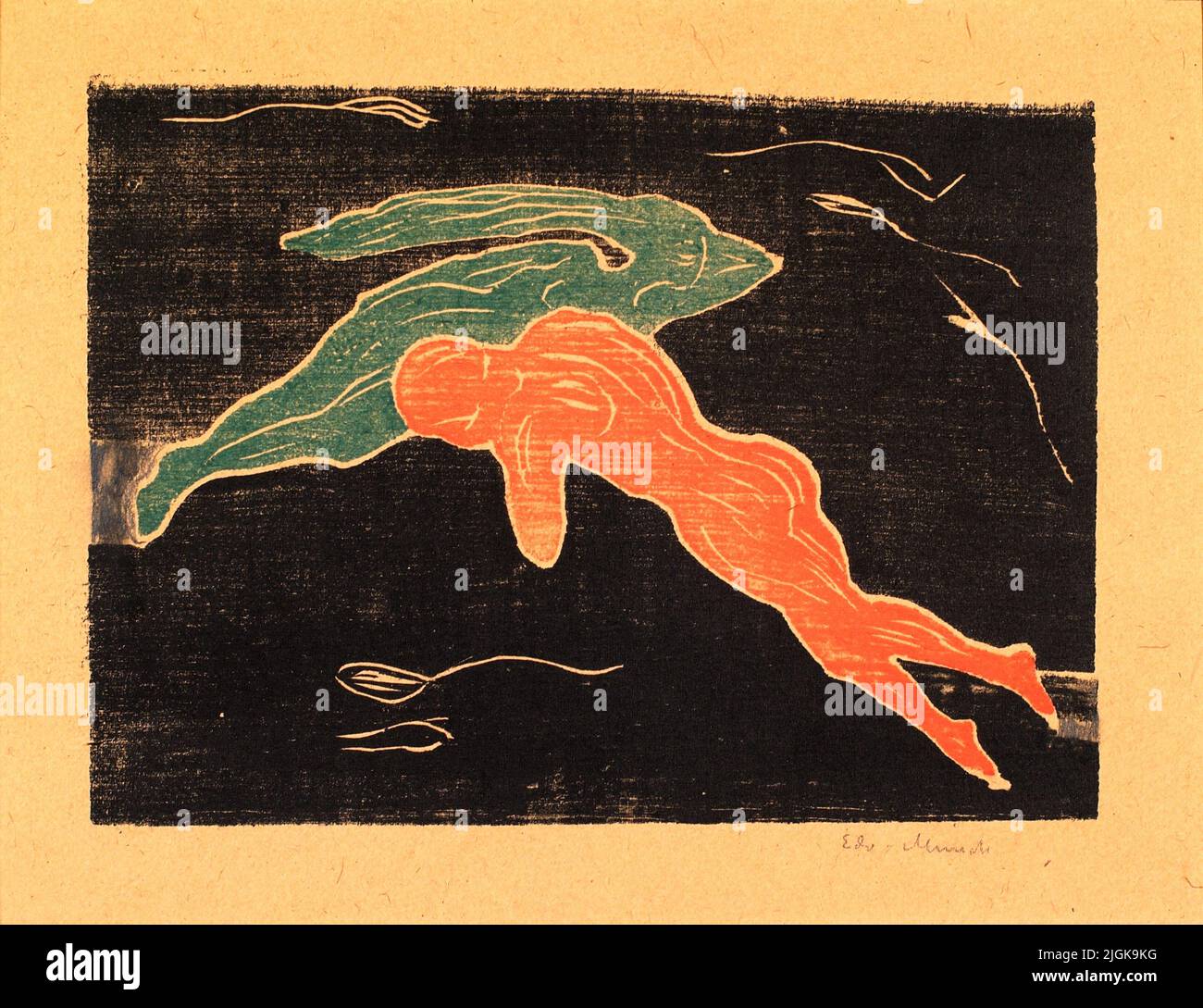 Munch exhibition poster hi-res stock photography and images - Alamy