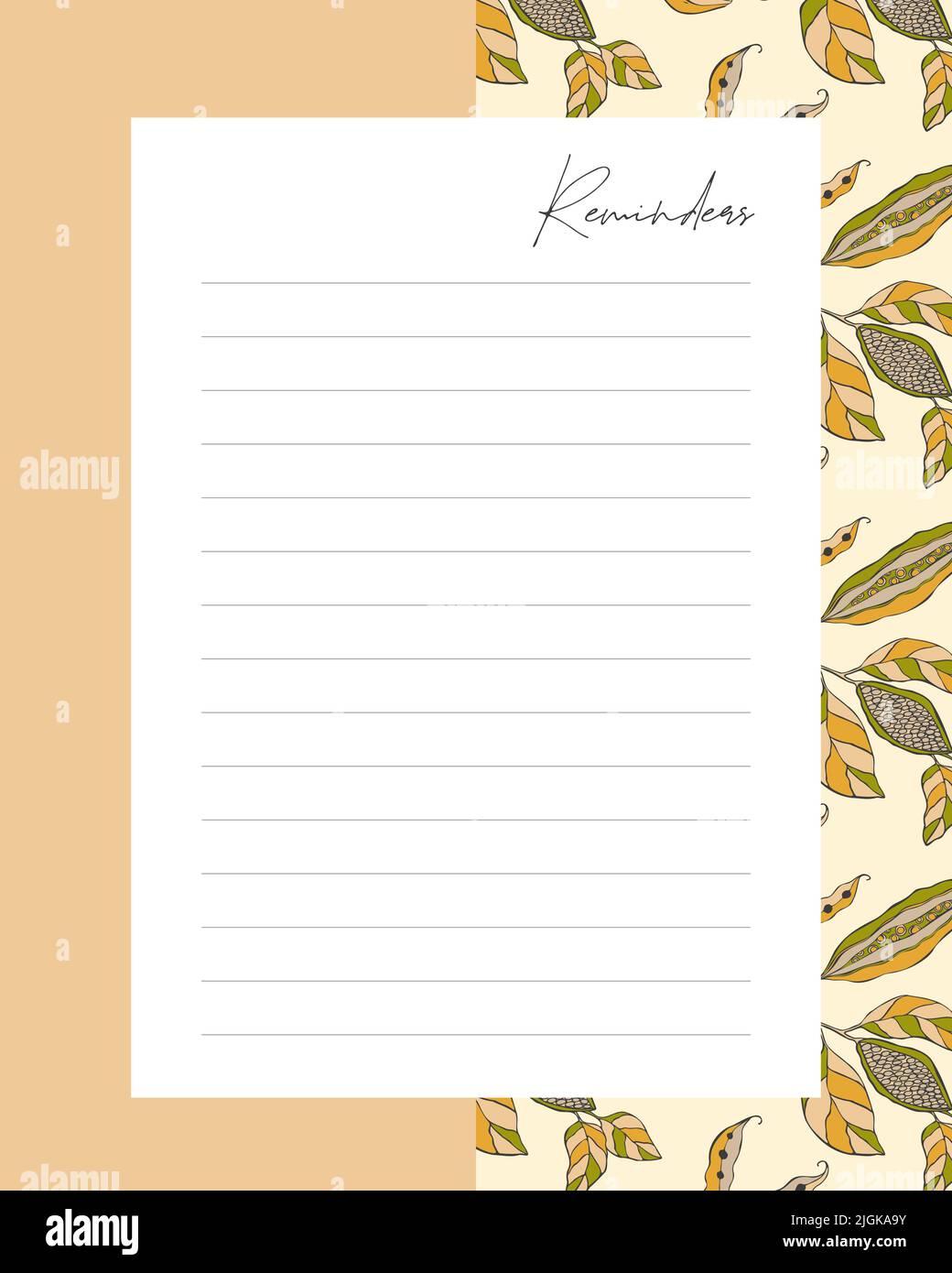 Reminders To do list pattern background with doodle pods. Forms ...