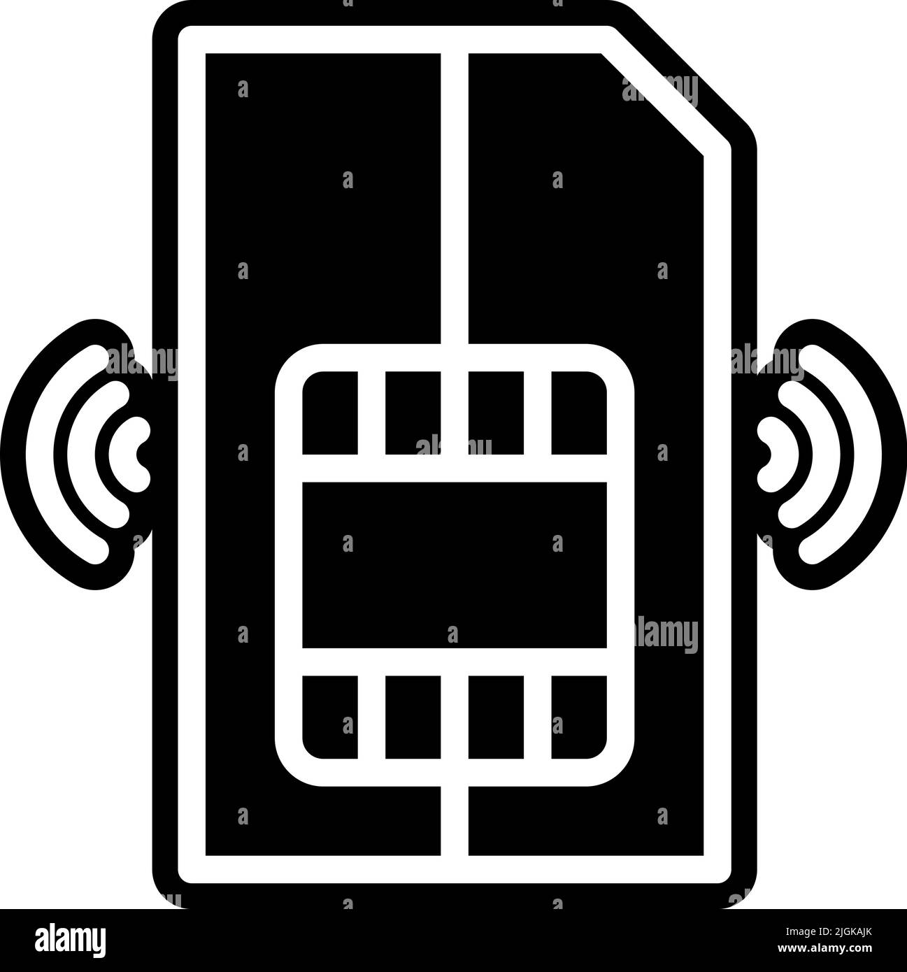 sim card icon Stock Vector Image & Art - Alamy
