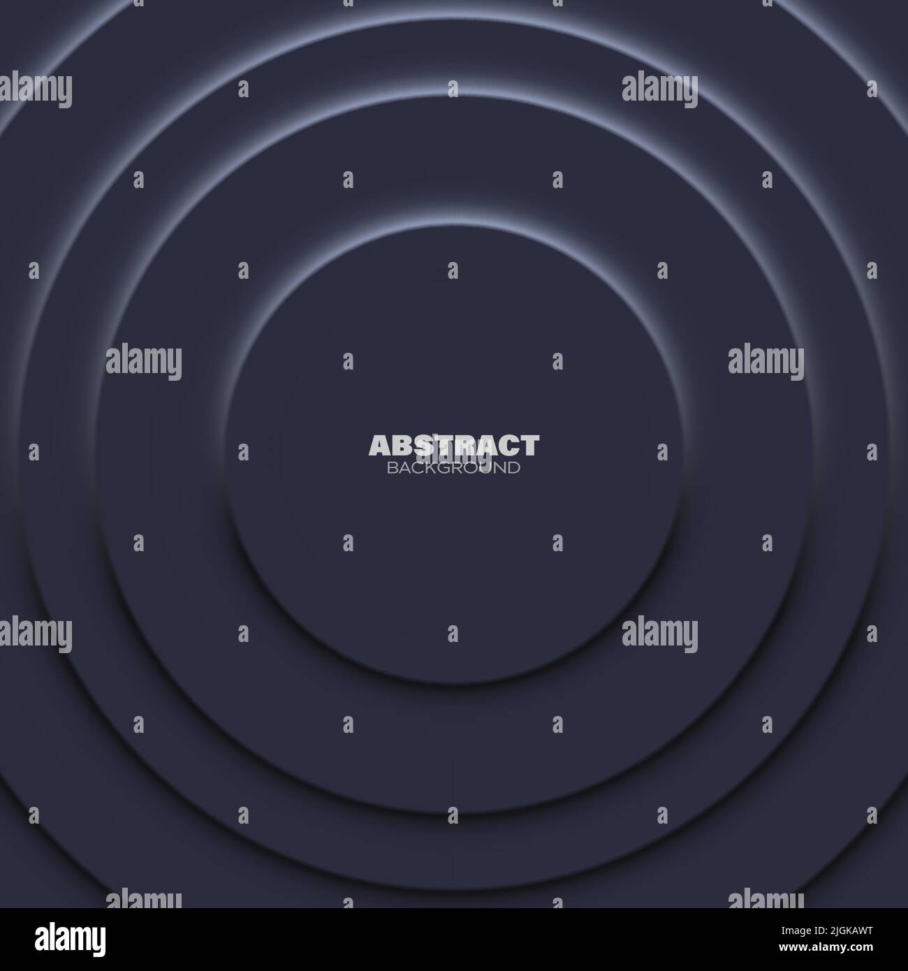 Abstract vector geometric background, shape of circles with light and ...