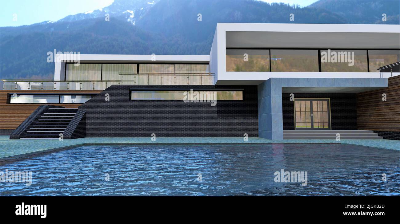 High roof house hi-res stock photography and images - Alamy