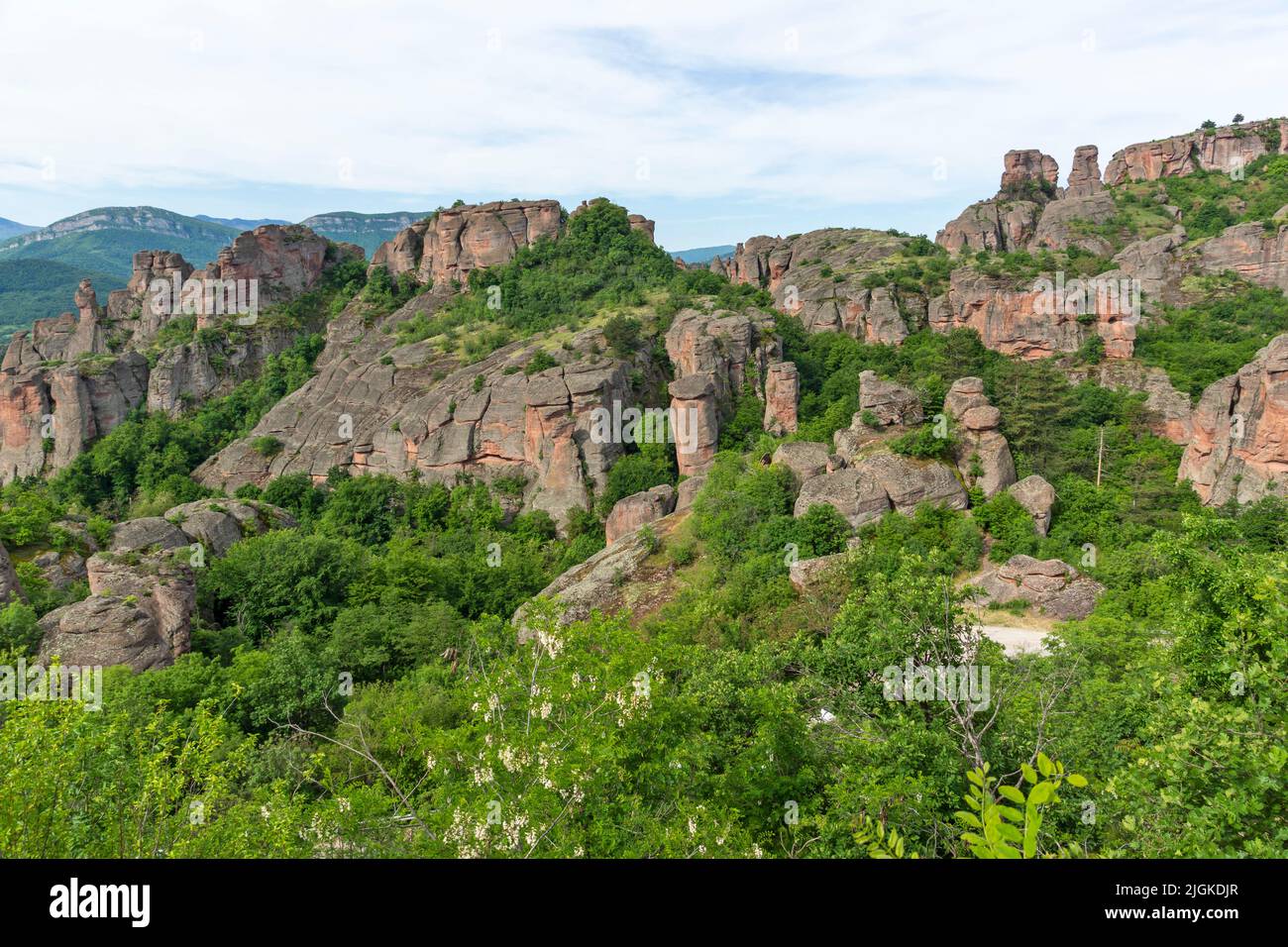 Amazing view of Belogradchik Rocks, Vidin Region, Bulgaria Stock Photo ...