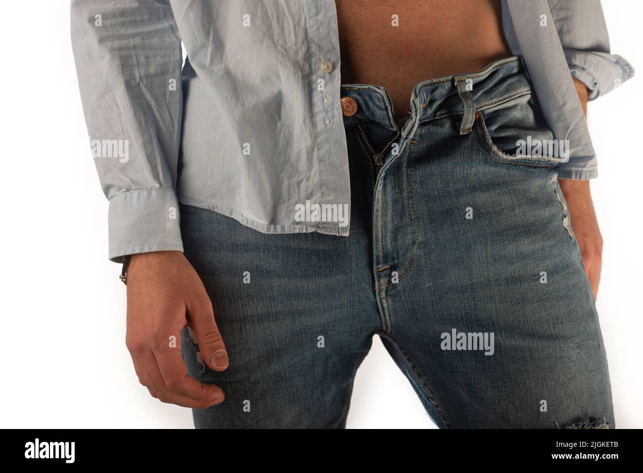 Homosexual man being seductive and posing for the photoshoot in the ...