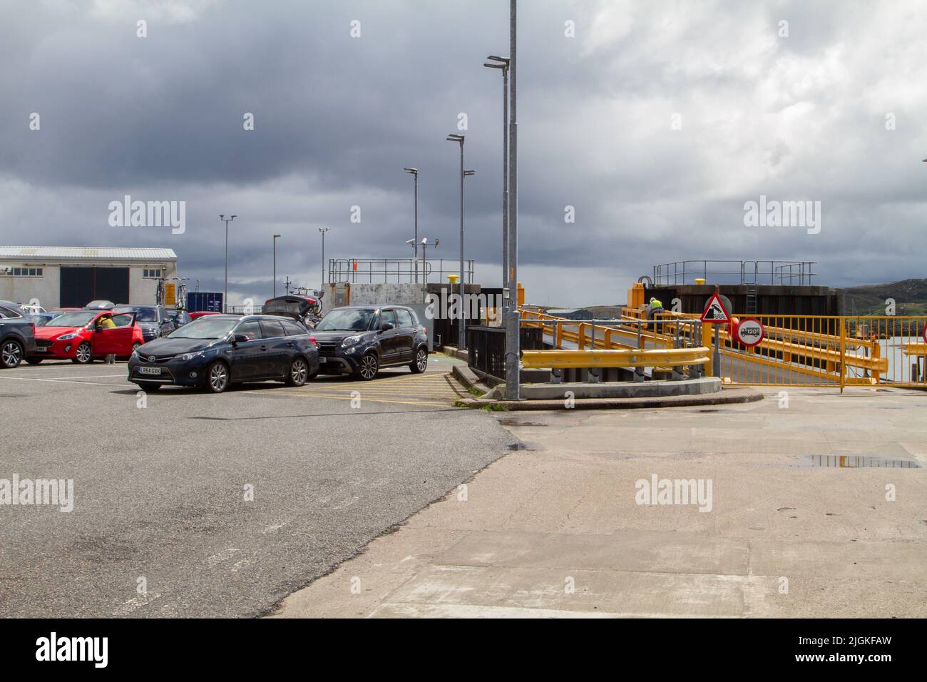 Ferry terminal road sign hi-res stock photography and images - Alamy
