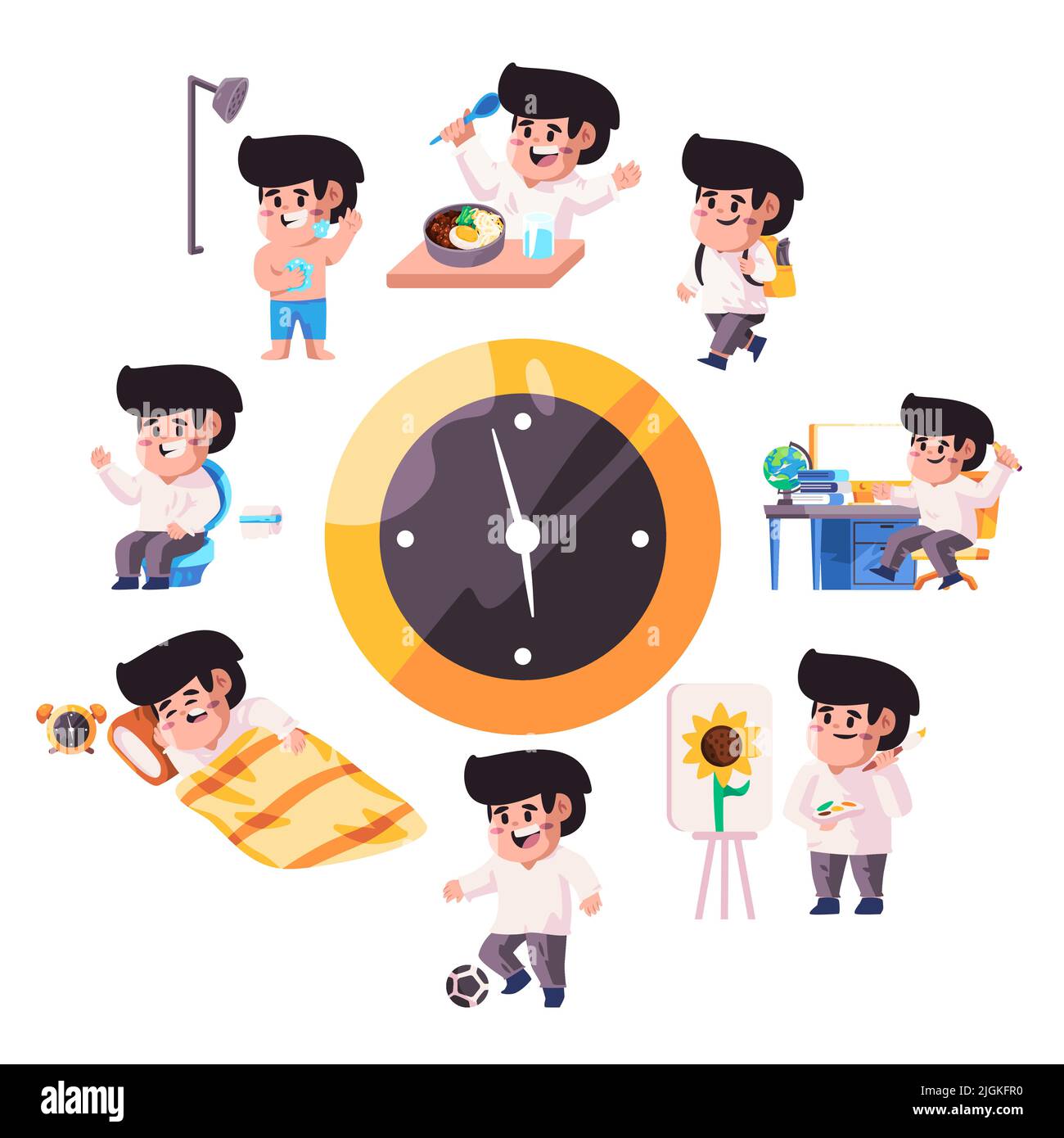 Daily cartoon hi-res stock photography and images - Alamy