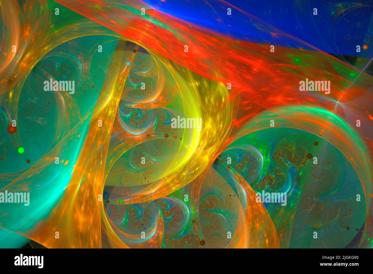 abstract fractal background. color fireworks. Abstract painting ...
