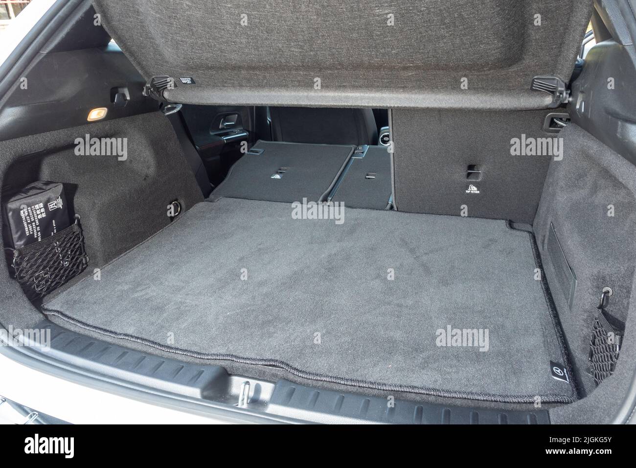 Hong Kong, China April 11 , 2022 : Mercedes-Benz EQA 350 2022 Boot ...