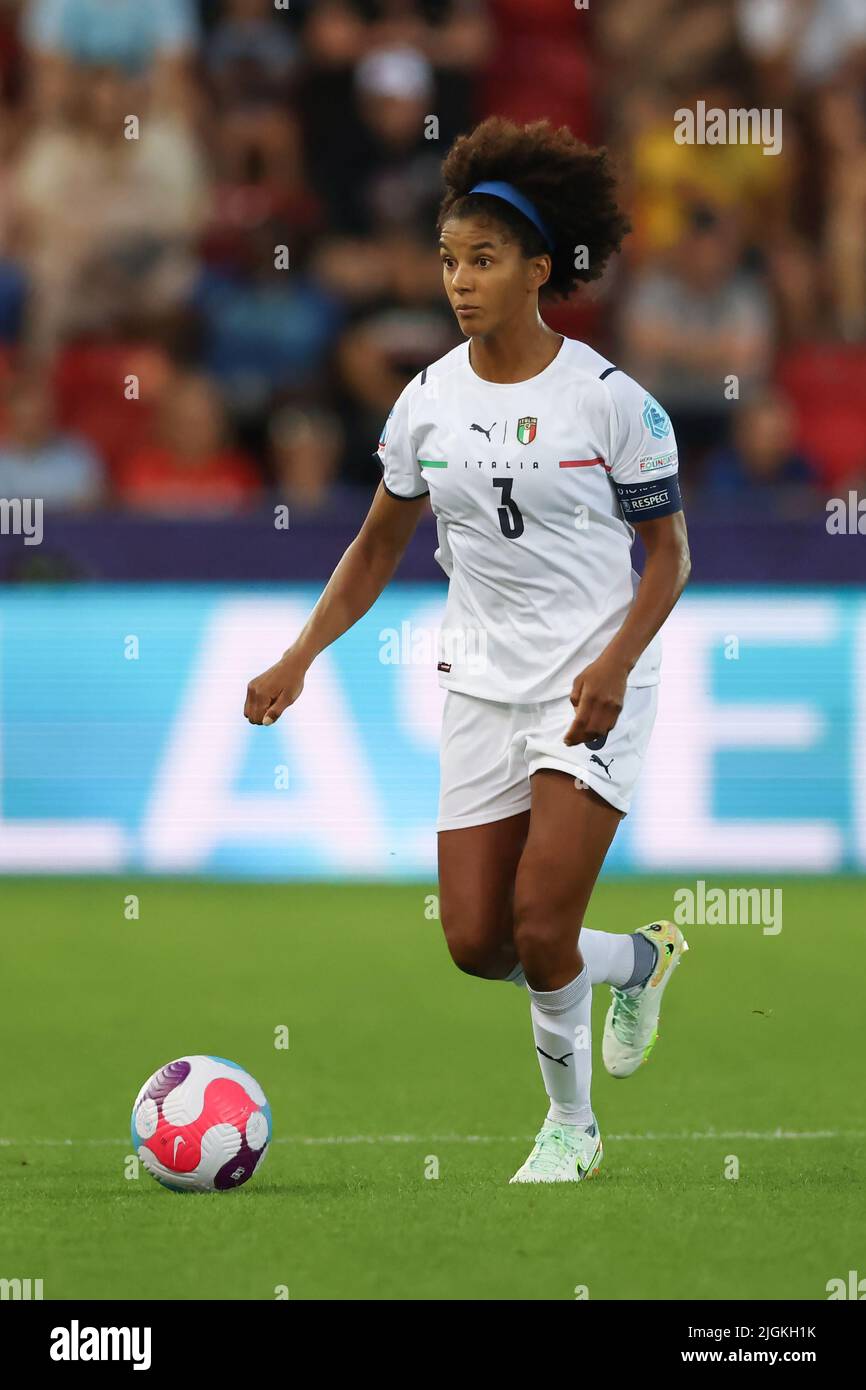 Rotherham, England, 10th July 2022. Sara Gama of Italy during the UEFA ...