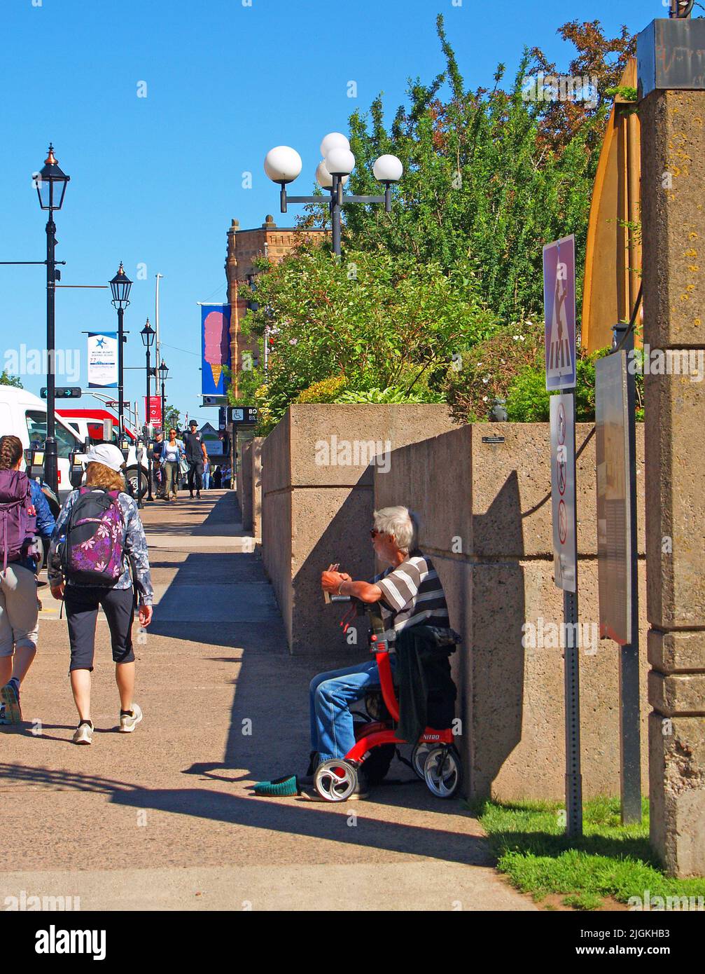 Panhandler hi-res stock photography and images - Alamy
