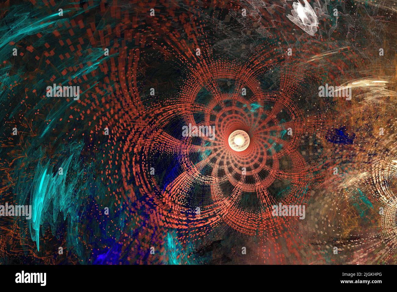 abstract fractal background. color fireworks. Abstract painting ...