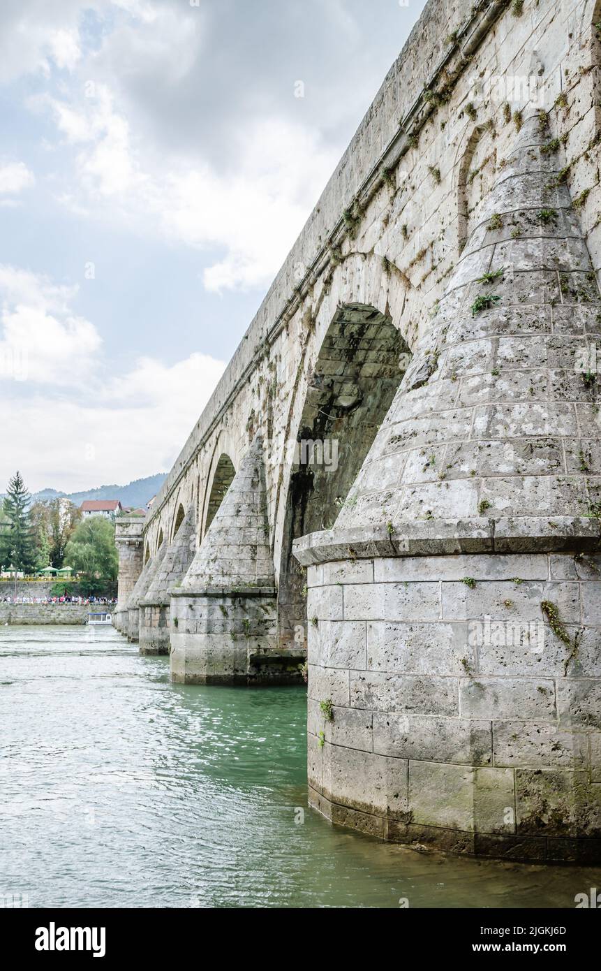 August 16, 2014. Visegrad, Sarajevo - Bosnia and Herzegovina. Bosnia ...