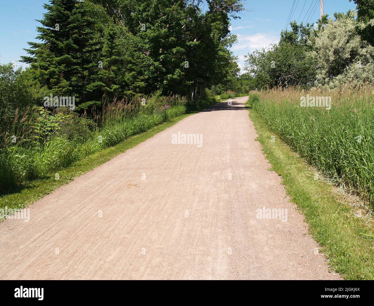 Confederation Trail from Charlottetown, PEI Stock Photo - Alamy