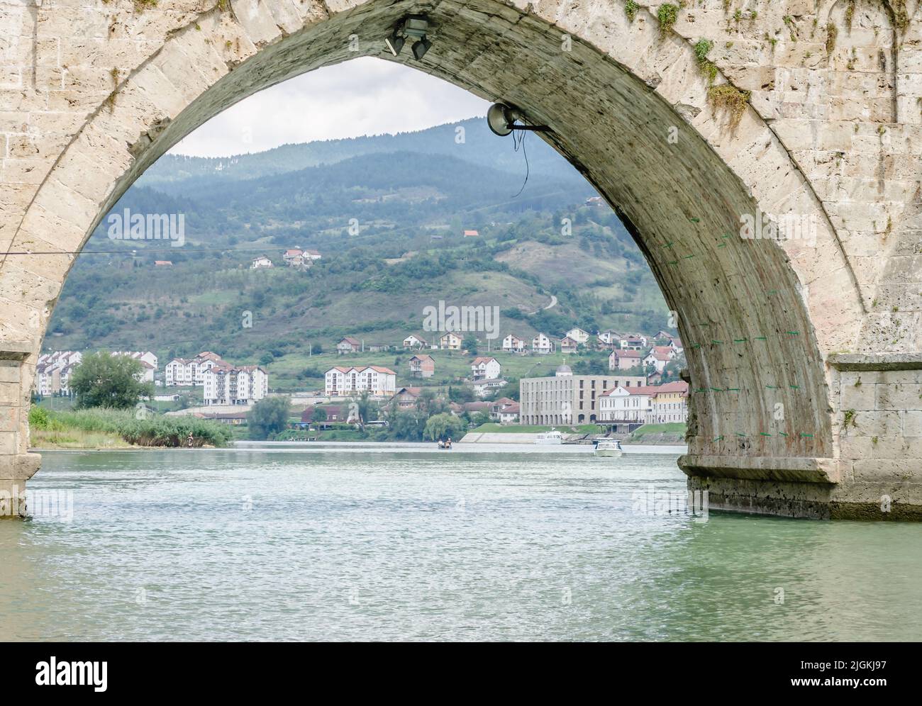 August 16, 2014. Visegrad, Sarajevo - Bosnia and Herzegovina. Bosnia ...