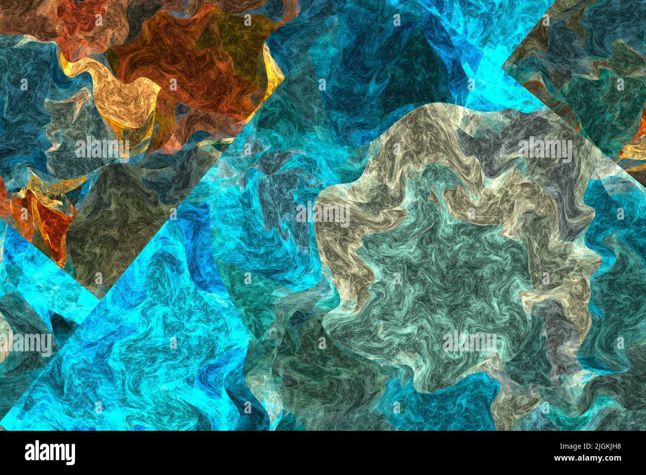 abstract fractal background. color fireworks. Abstract painting ...