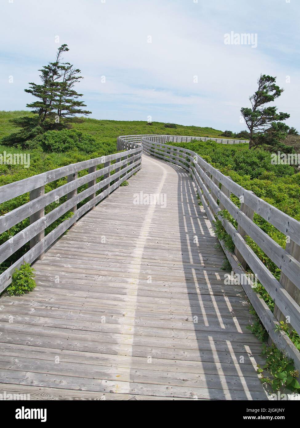 Greenwich Beach, Greenwich Prince Edward Island National Park, boardwalk Stock Photo - Alamy