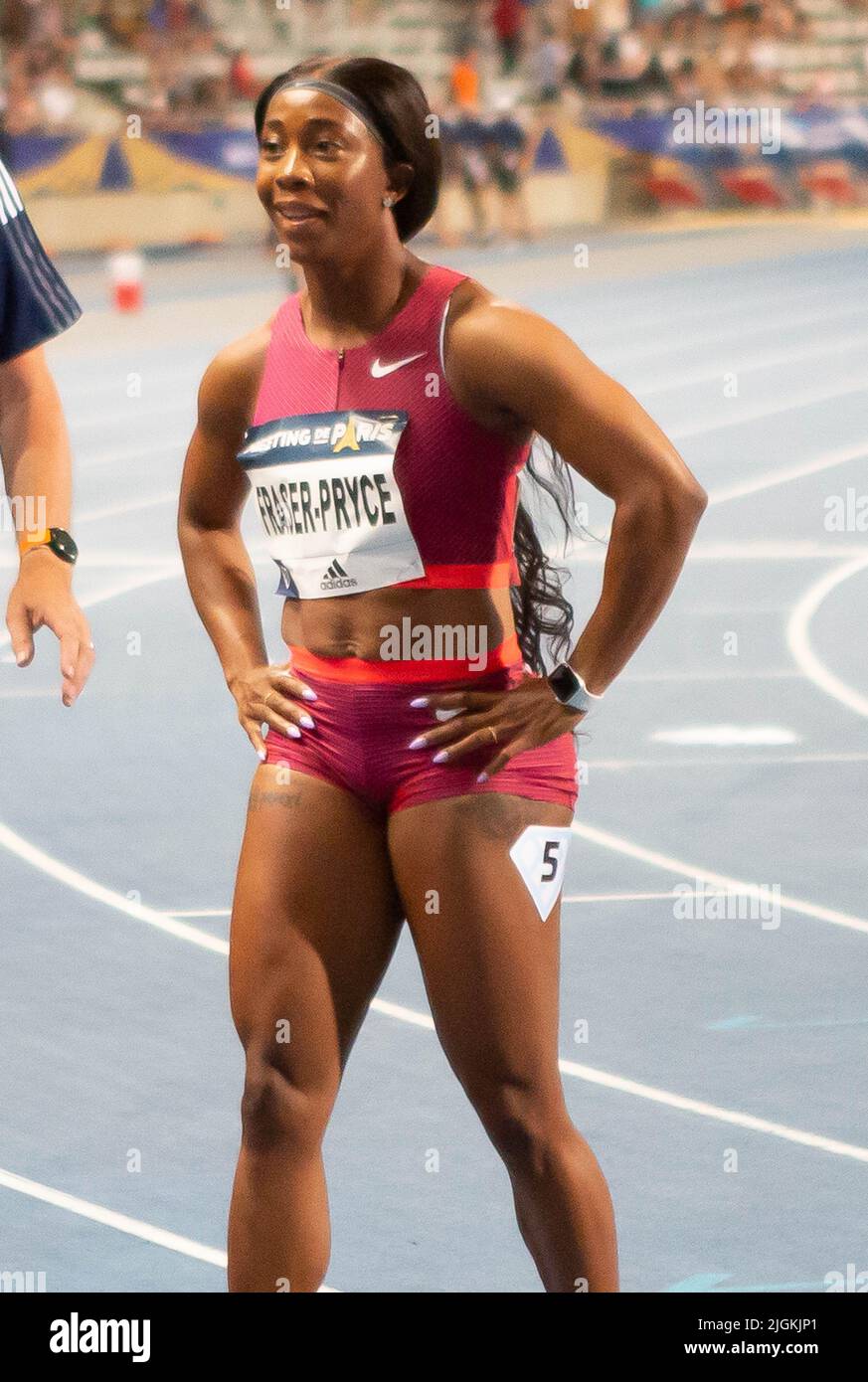 Shelly ann fraser pryce de jamaica hi-res stock photography and images ...