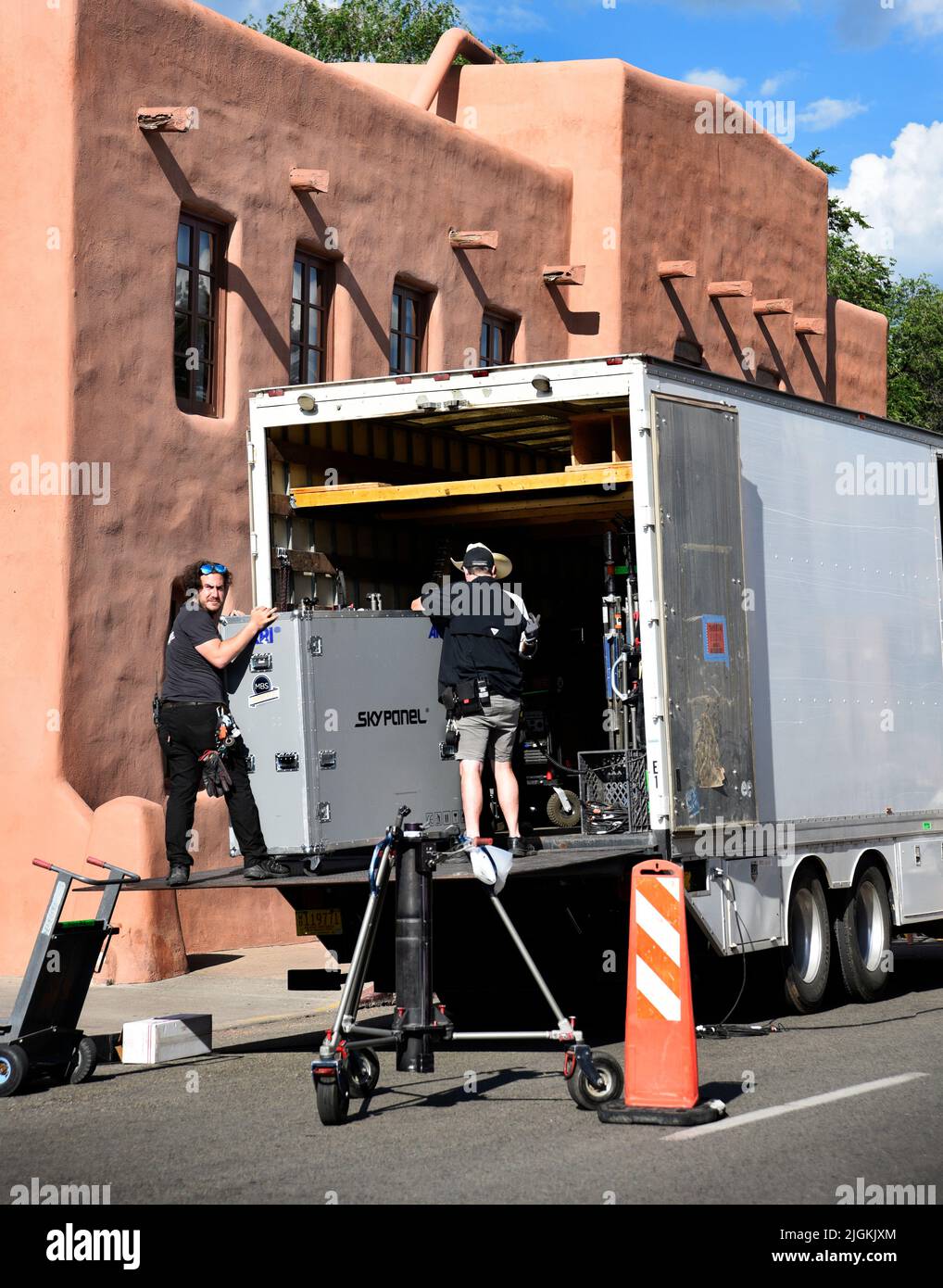 Tv movie set up hi-res stock photography and images - Alamy