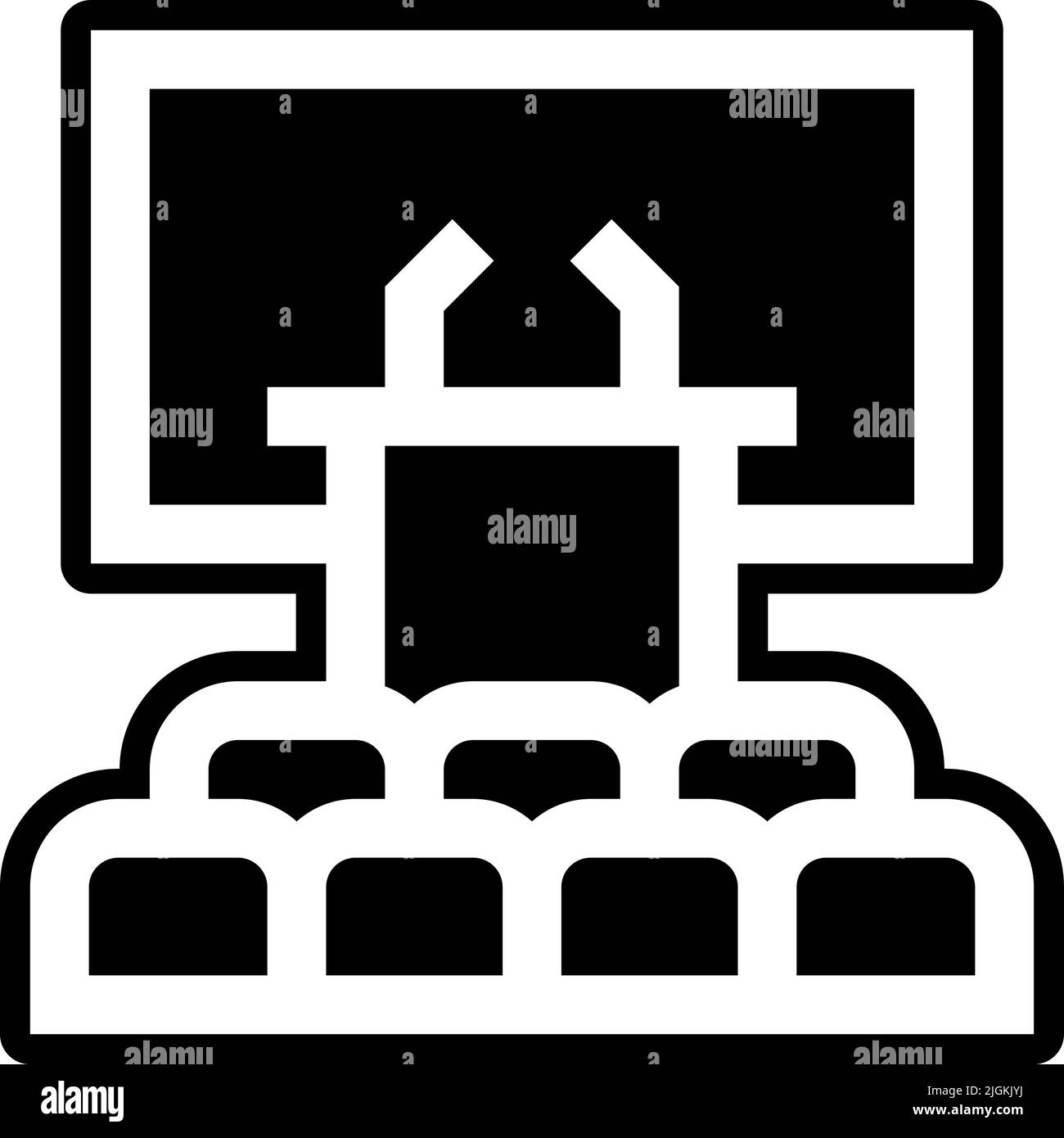 conference icon Stock Vector Image & Art - Alamy