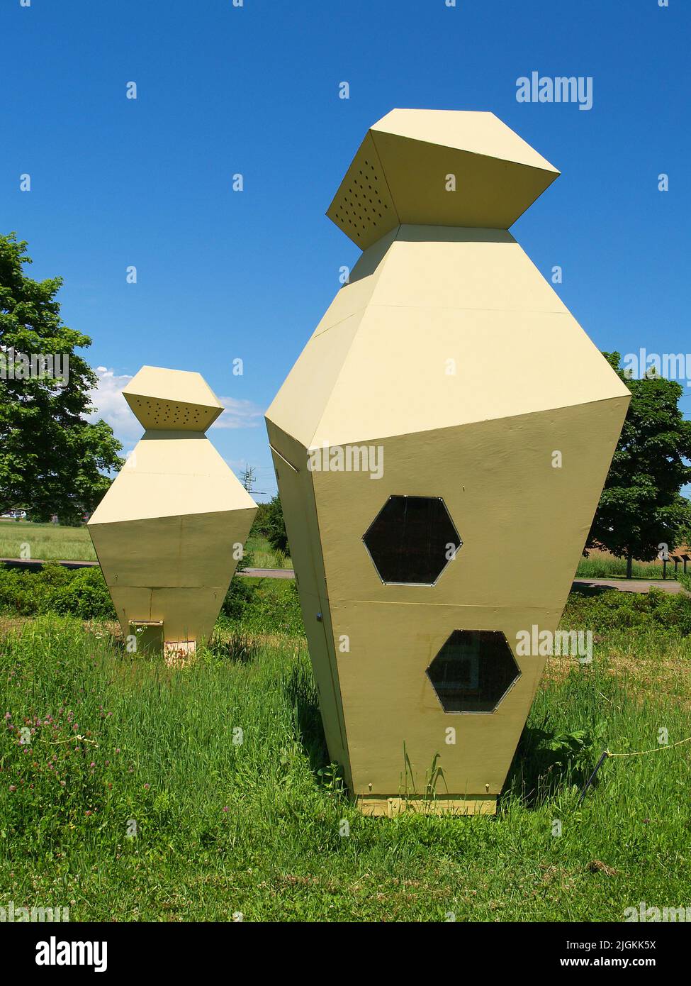 The Beehive, Urban Beehive Project, Charlottetown, PEI Stock Photo - Alamy