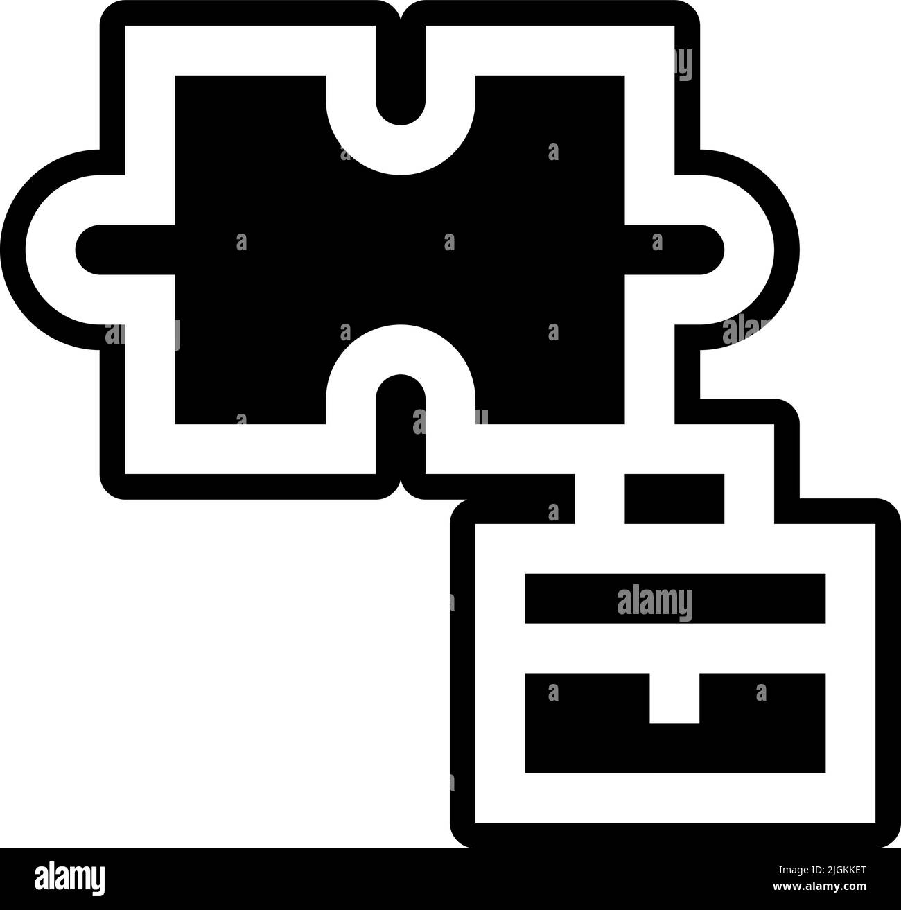 puzzle icon Stock Vector Image & Art - Alamy