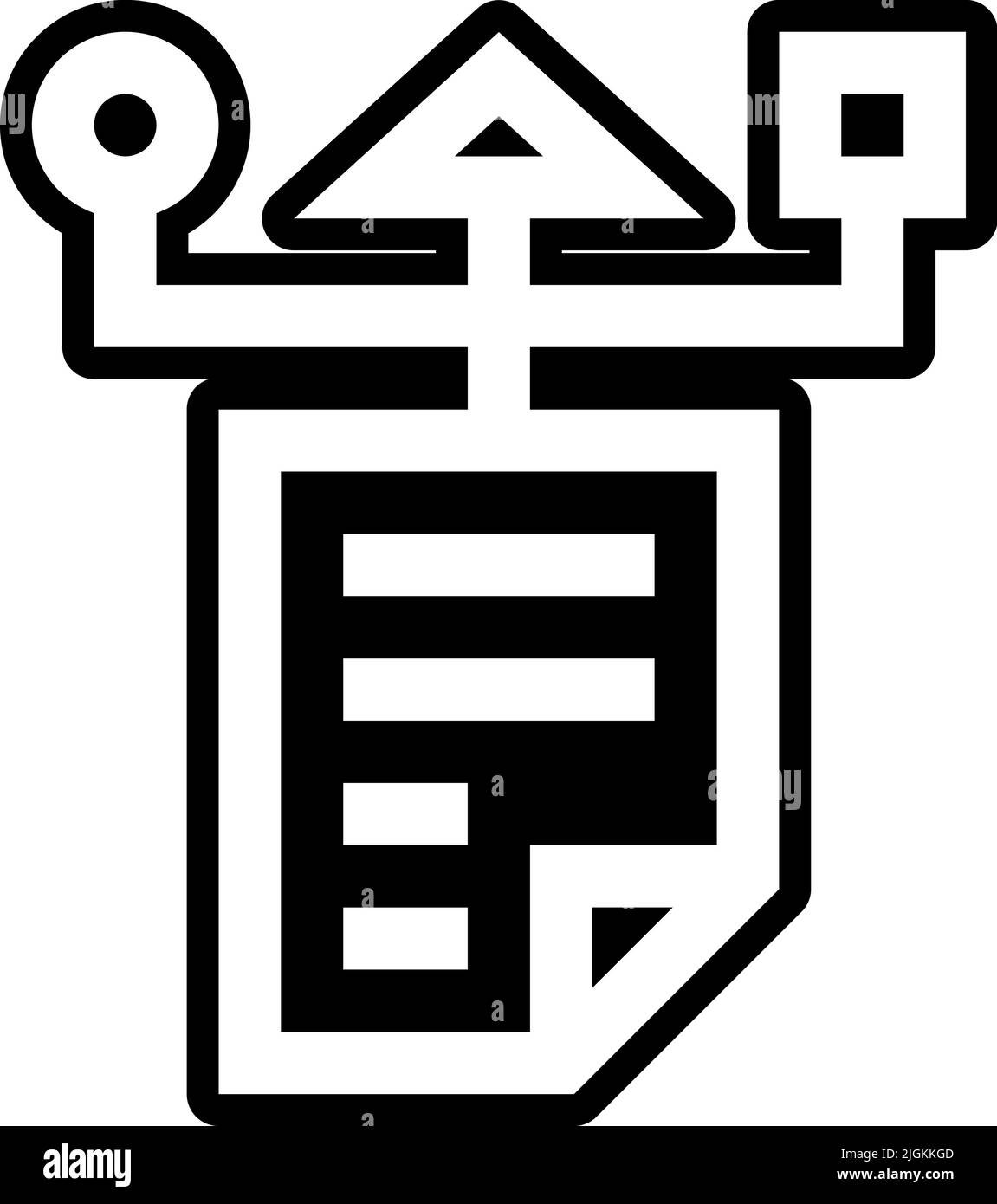 data modelling icon Stock Vector Image & Art - Alamy