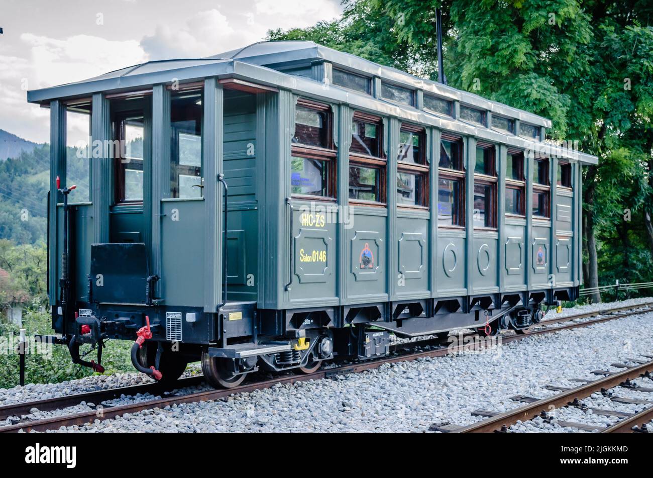 Journey in Sarganska Osmica Shargan eight - Serbia - travel background ...