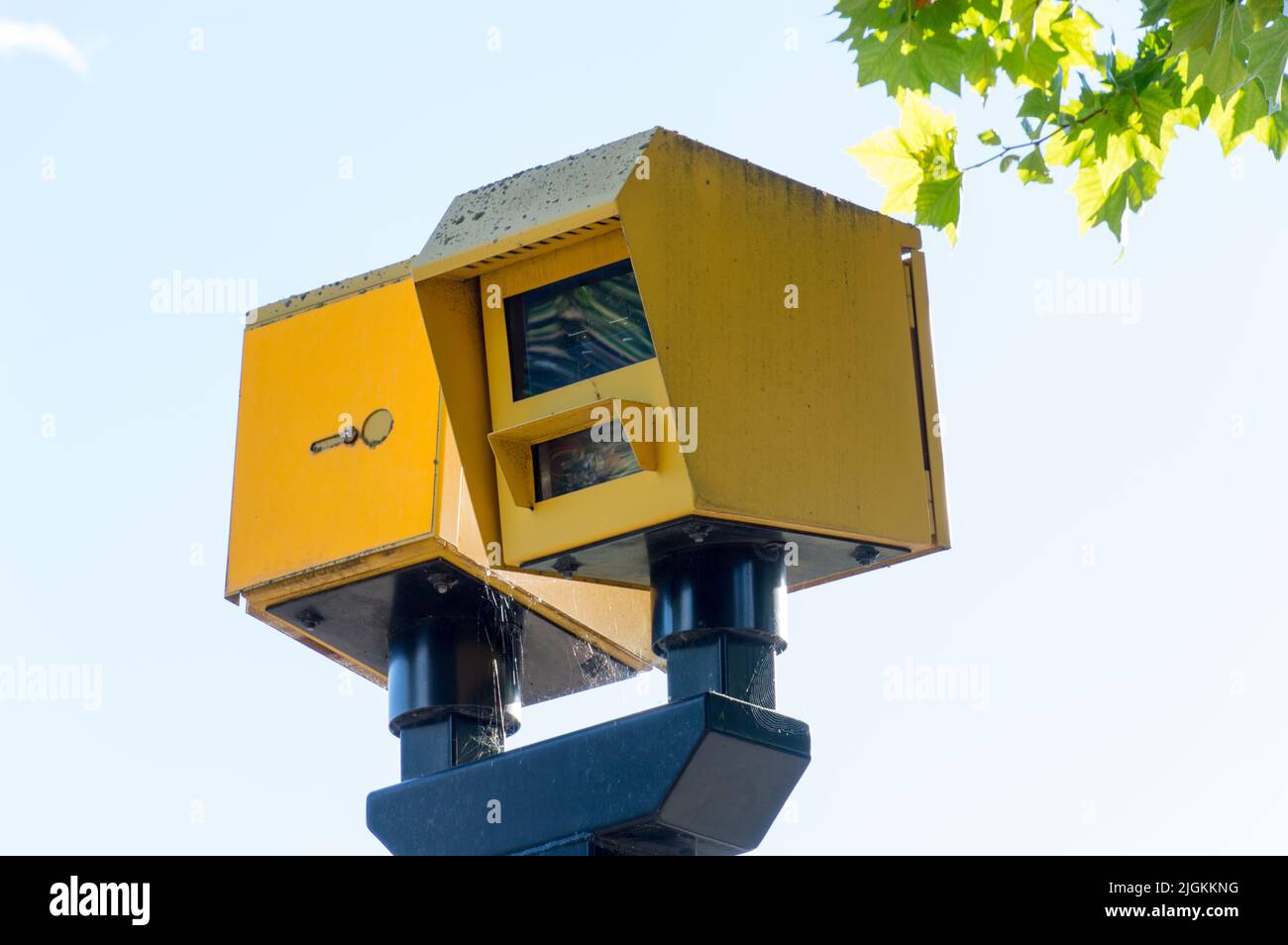 Two speed cameras hi-res stock photography and images - Alamy