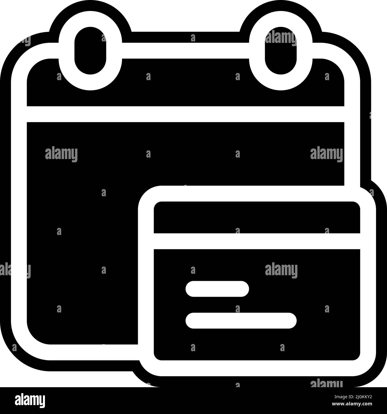 calendar icon Stock Vector Image & Art - Alamy