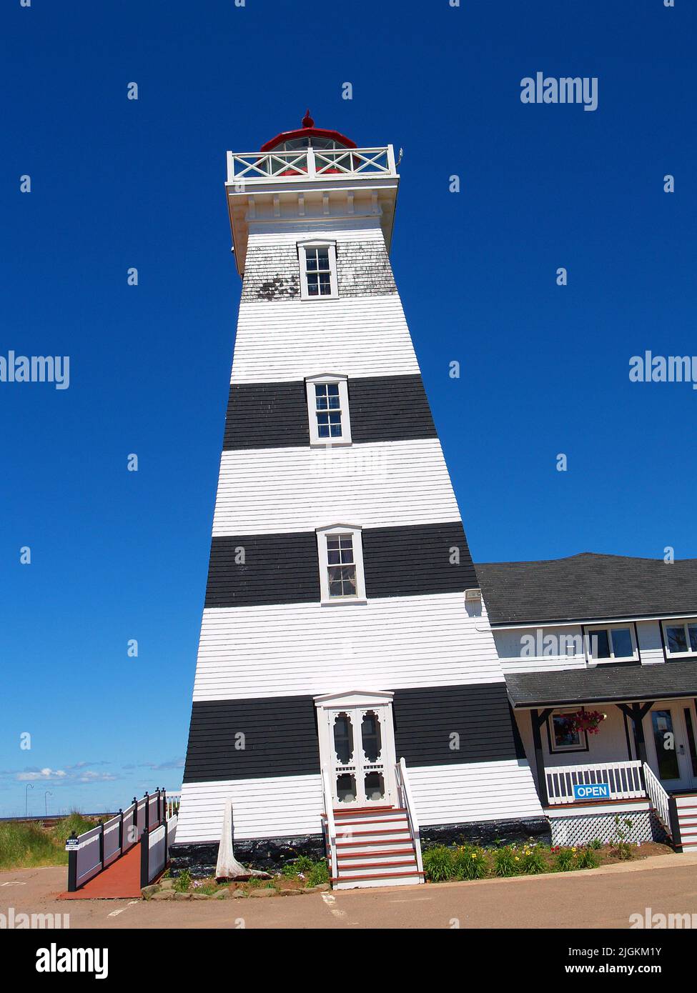 West Point Lighthouse, Prince Edward Island Stock Photo - Alamy