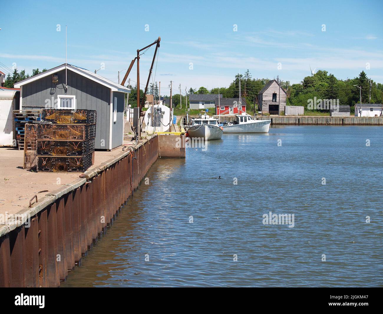 West Point Harbour, PEI Stock Photo - Alamy