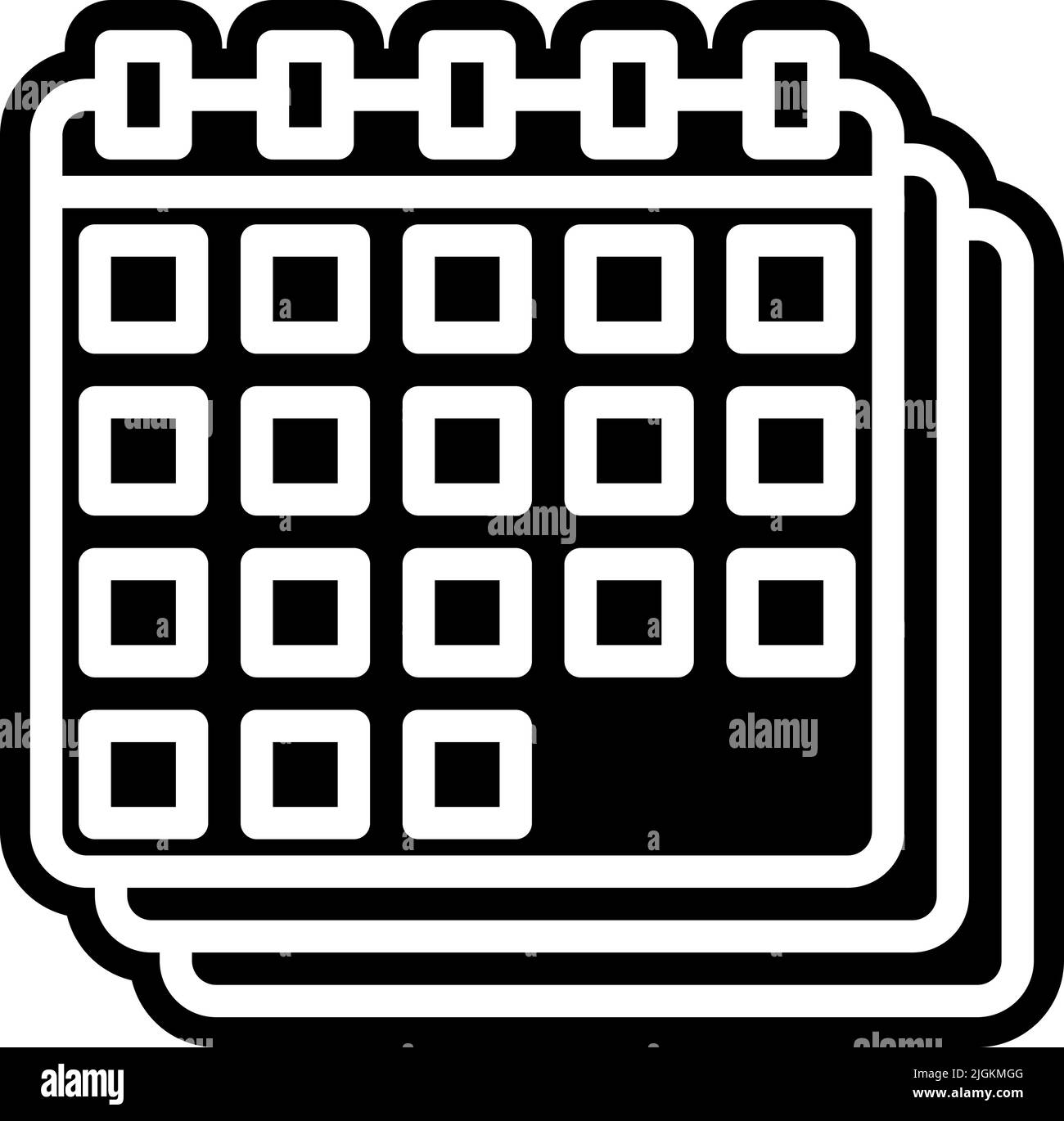 schedule icon Stock Vector Image & Art - Alamy