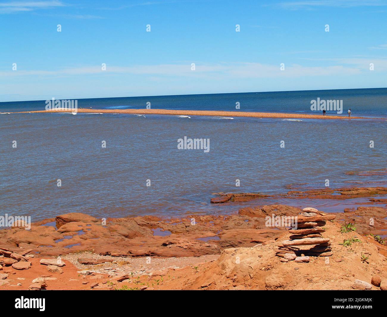 North Cape rock reef,PEI Stock Photo - Alamy