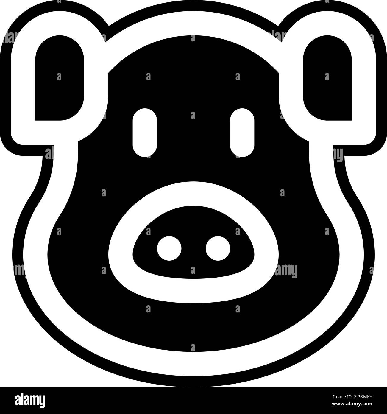 pig icon Stock Vector Image & Art - Alamy