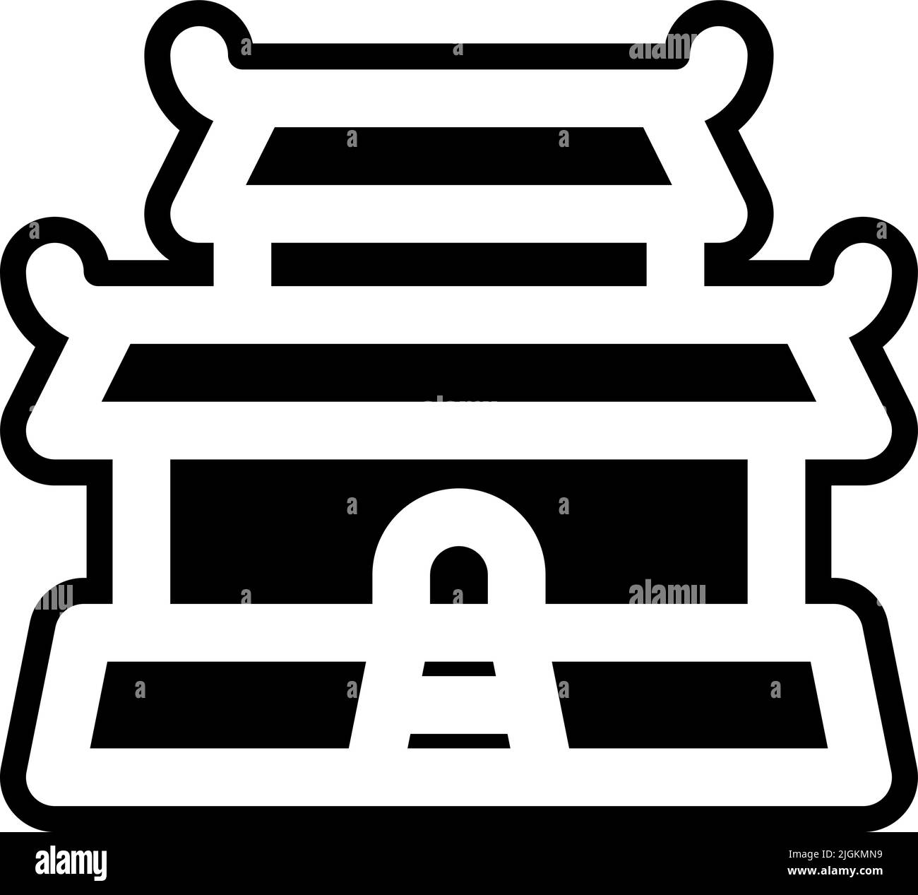 temple icon Stock Vector Image & Art - Alamy