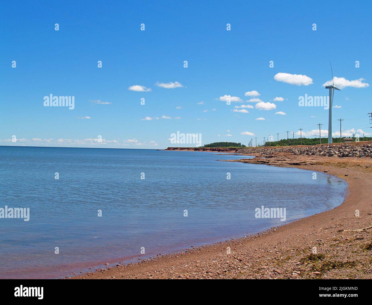 North Shore Wind Farm, PEI Stock Photo - Alamy