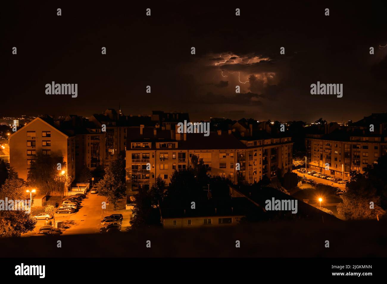 Zagreb city thunder hi-res stock photography and images - Alamy