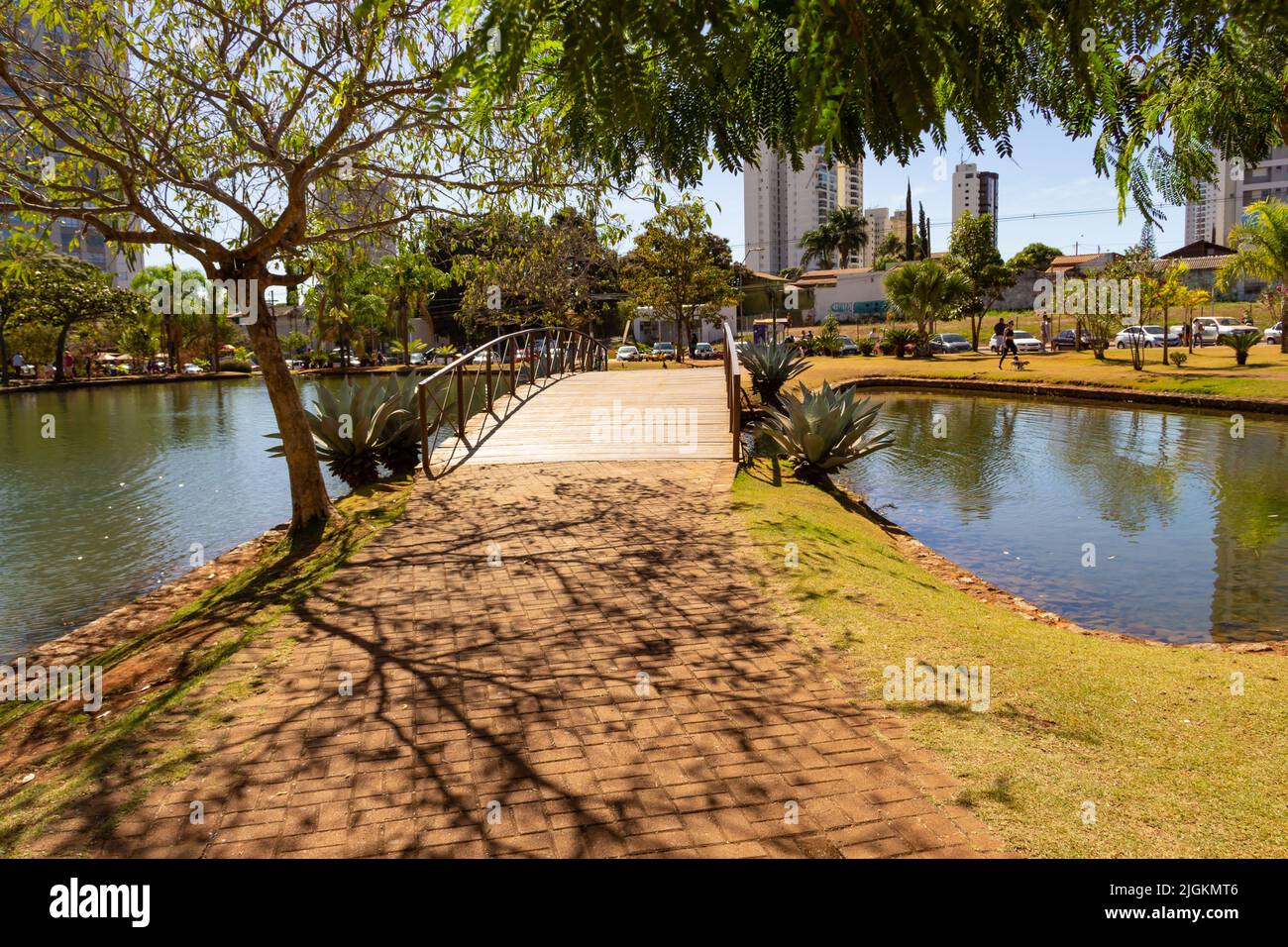 Anápolis, Goiás, Brazil – July 10, 2022: One of the landscapes of the ...