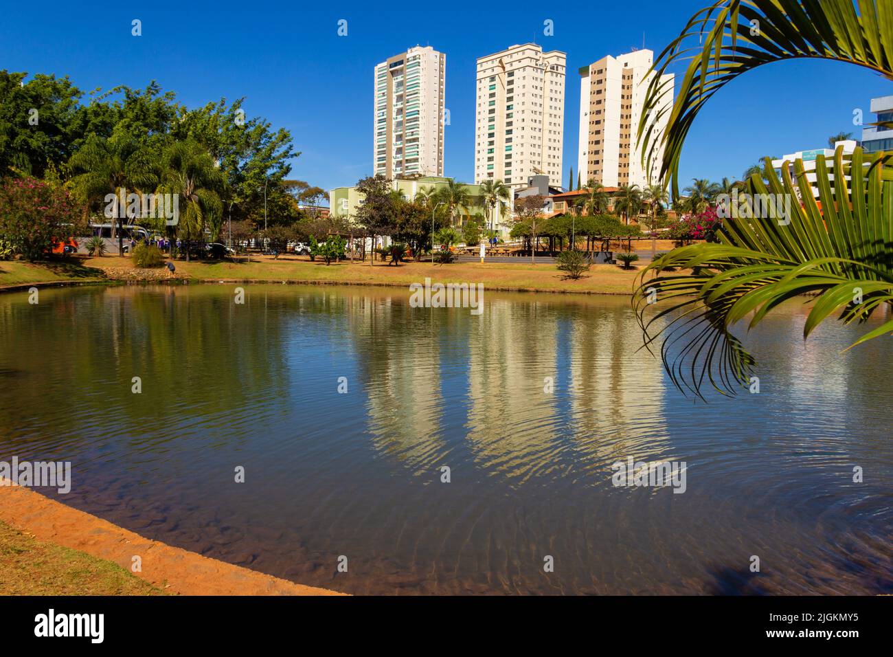 Anápolis, Goiás, Brazil – July 10, 2022: One of the landscapes of the ...