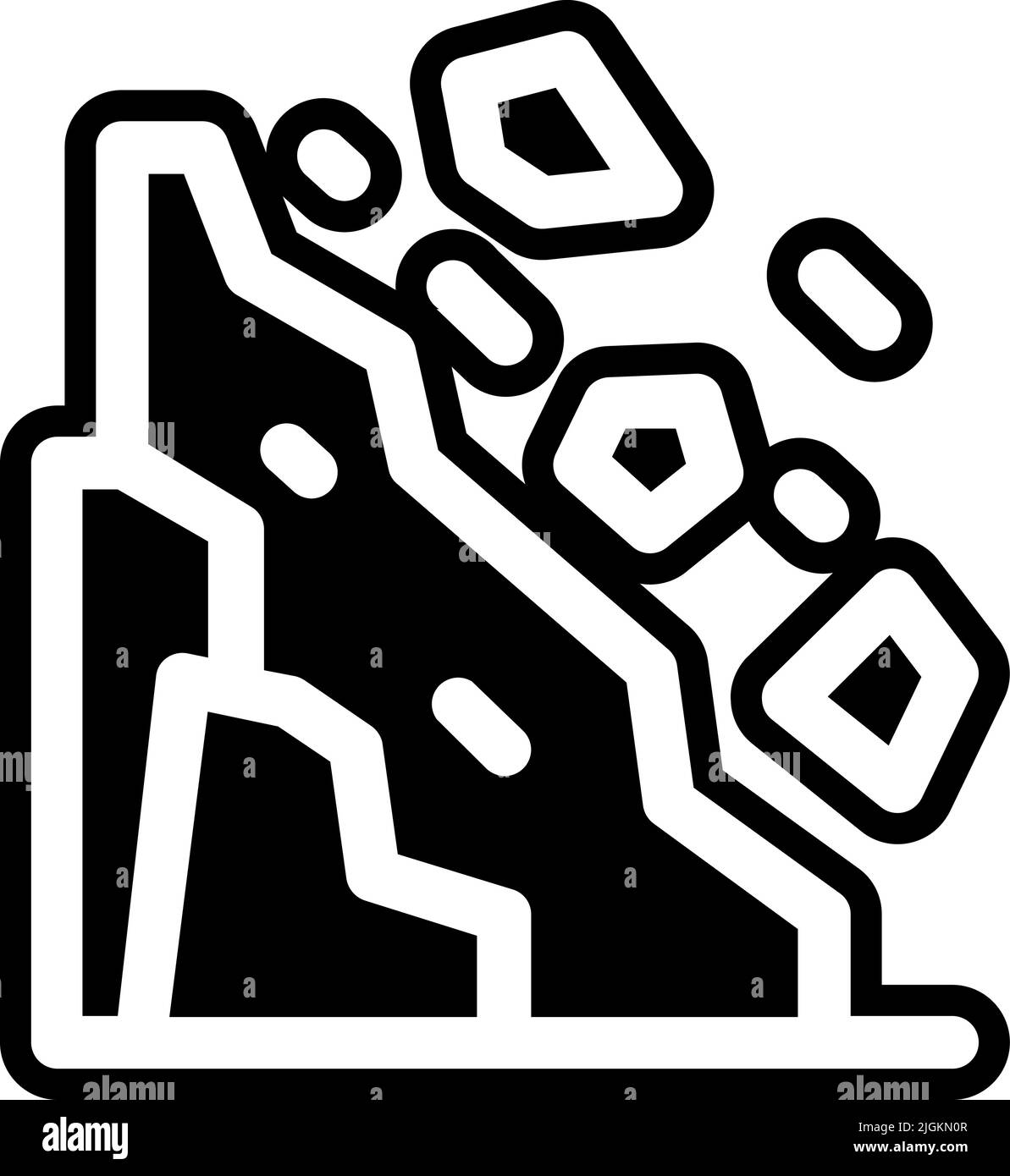 avalanche icon Stock Vector Image & Art - Alamy