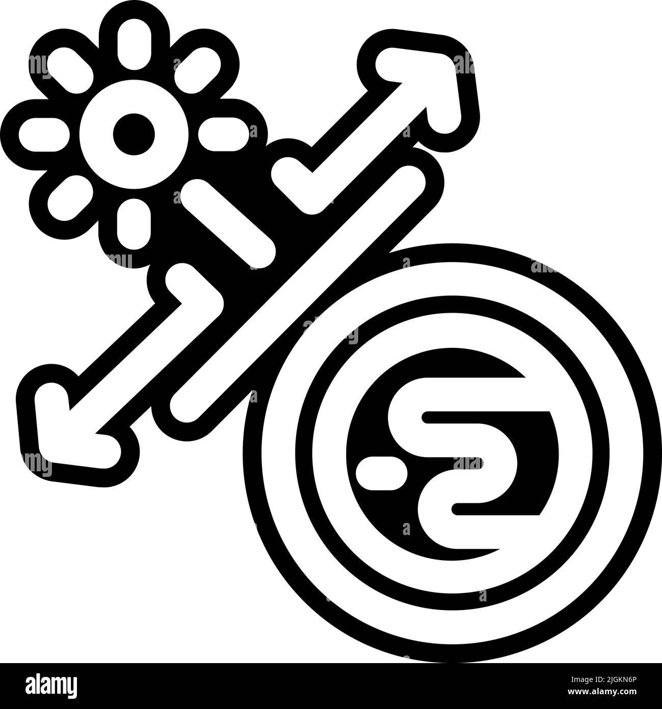 Ultra violet rays sun Stock Vector Images - Alamy