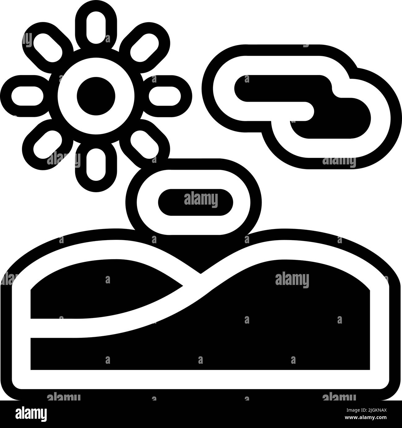 desert icon Stock Vector Image & Art - Alamy