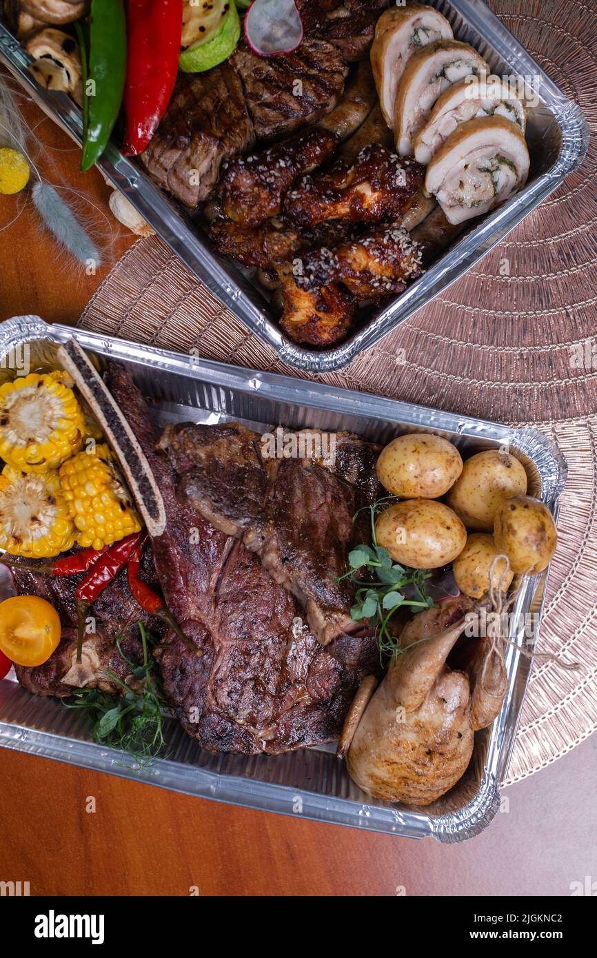 Creative fusion dishes hi-res stock photography and images - Alamy