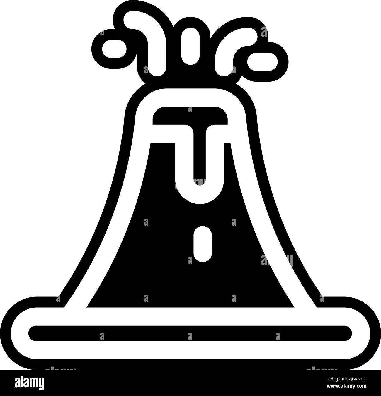 volcano icon Stock Vector Image & Art - Alamy